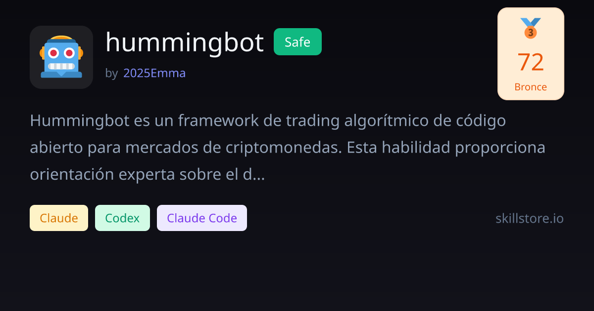 hummingbot - Construir estrategias de trading automatizado de ...