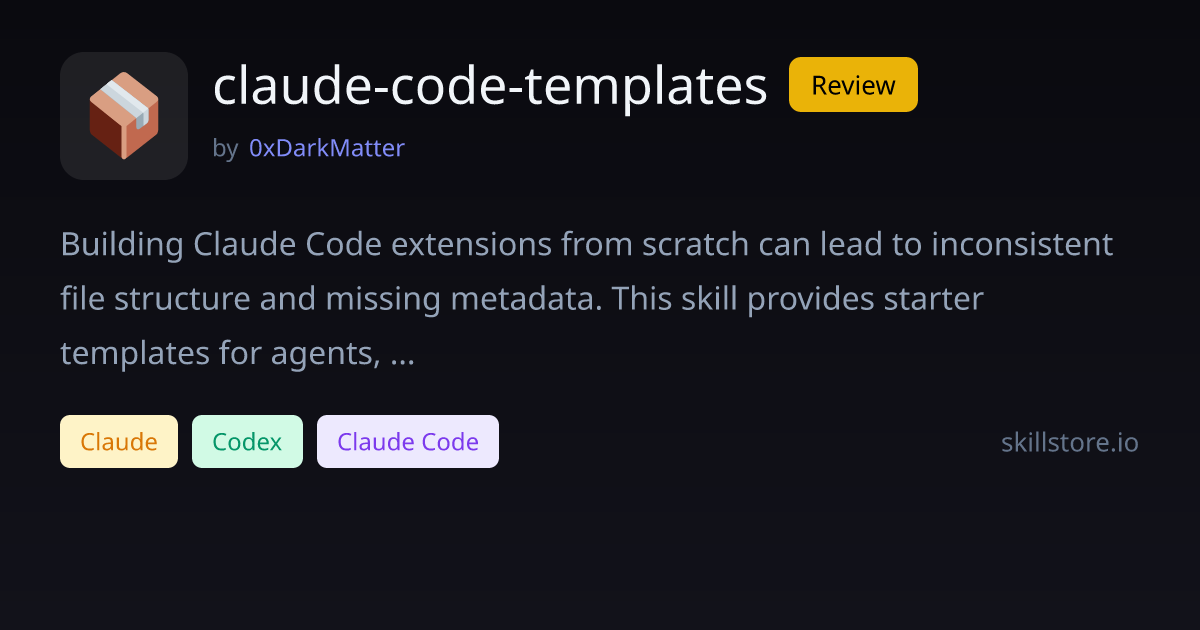 claude-code-templates - Create Claude Code Extensions with Ready-Made ...