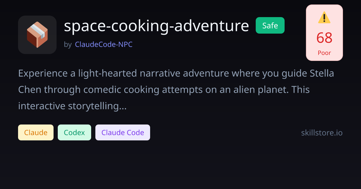 space-cooking-adventure - Play Interactive Space Cooking Story with ...